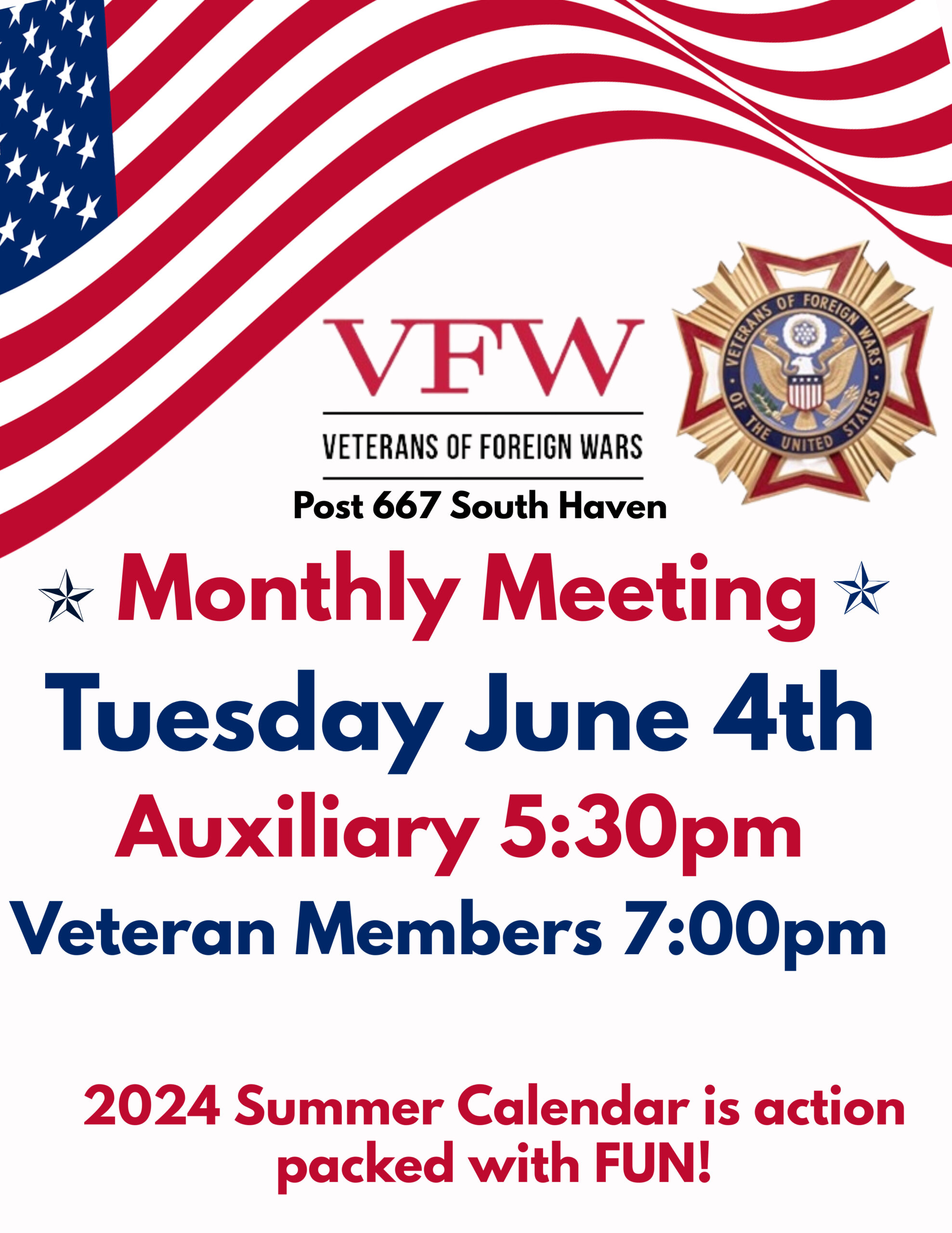 MEETING NIGHT! - VFW Post 667