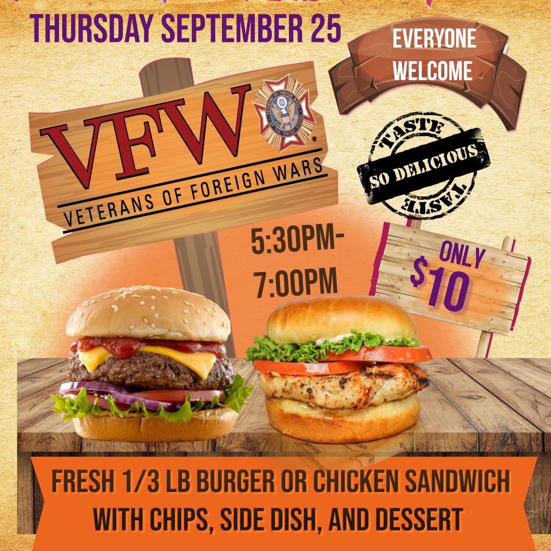 BURGER NIGHT - VFW Post 667
